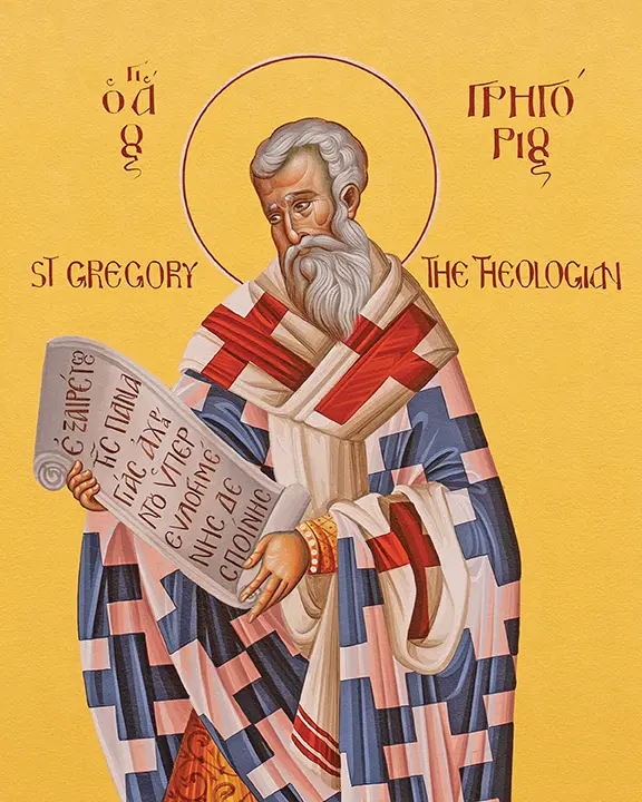 Icon of St. Gregory the Theologian – S208 – Saint Paul's Icons